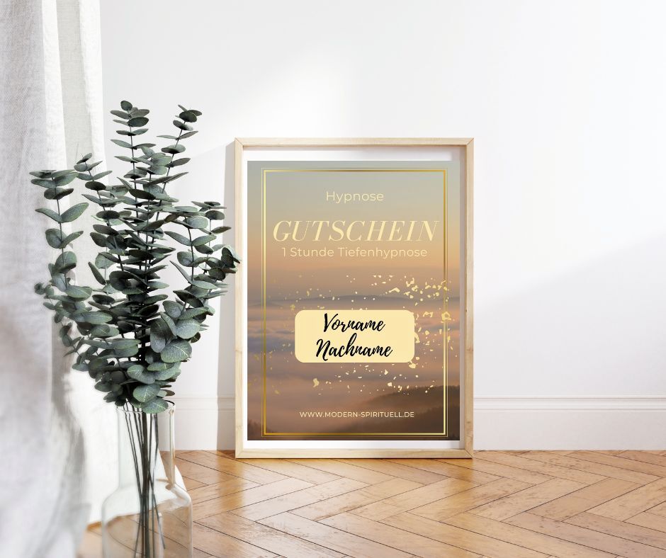 Gutschein Modern Spirituell | Geschenkidee für jeden Anlass